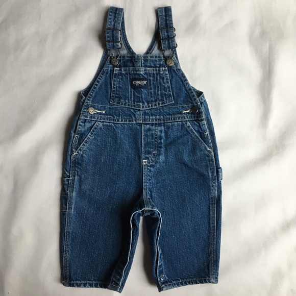 OshKosh B'gosh | Bottoms | Osh Kosh Overalls Size 6 9 Months Jeans ...